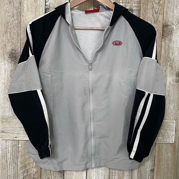 Rawlings | Jackets & Coats | Rawlings Boys Zip Up Windbreaker W Hood ...